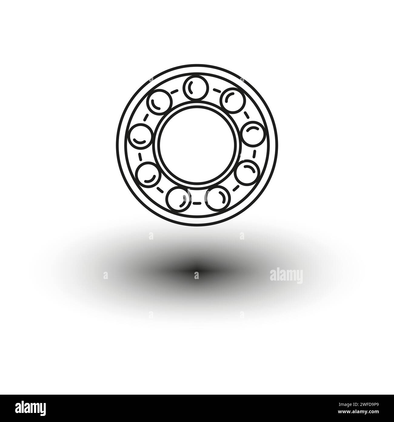 Bearing line Stock Vector Images - Alamy