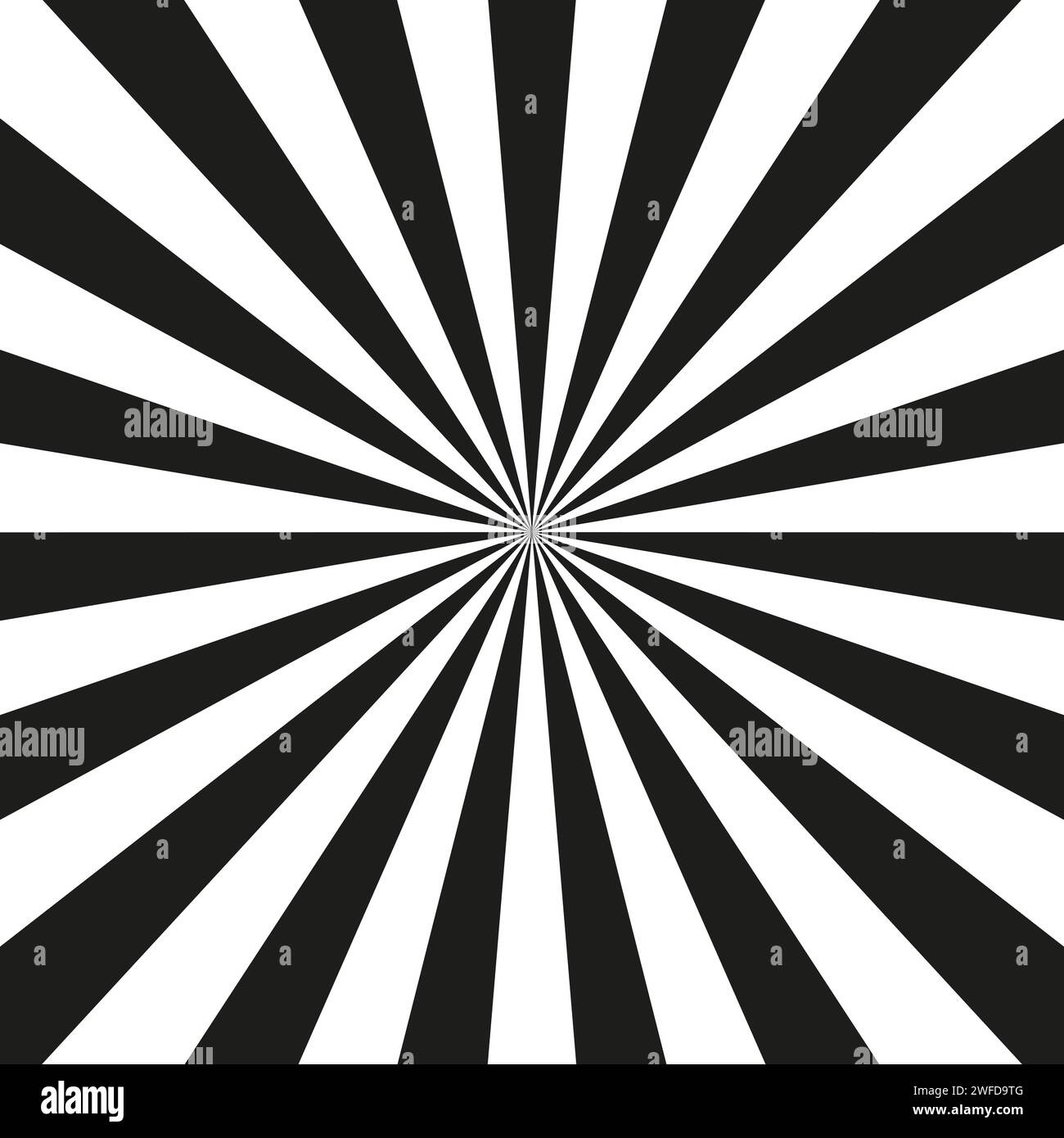 Radial, radiating lines element. Converging, conflux stripes design ...