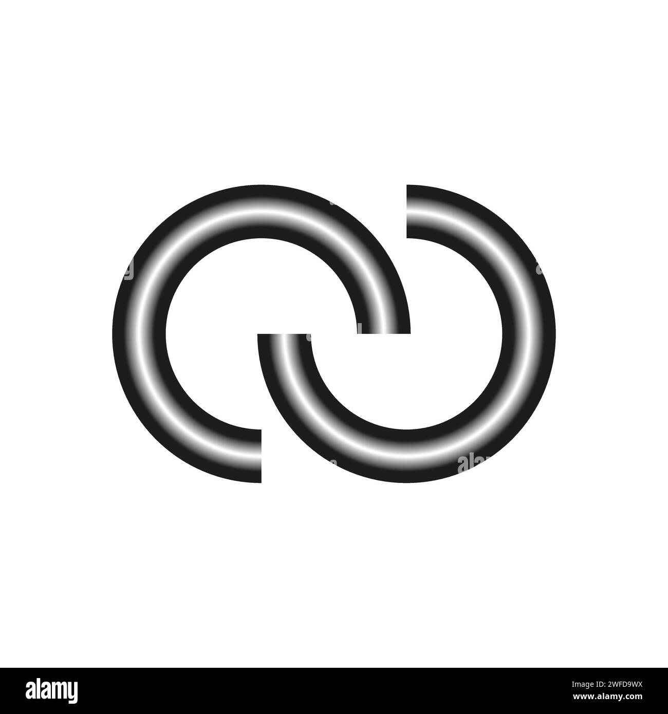 Interlinked vector vectors hi-res stock photography and images - Alamy