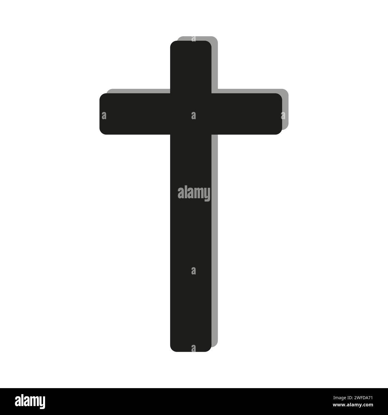 Christian cross. Vector illustration. Stock image. EPS 10 Stock Vector ...