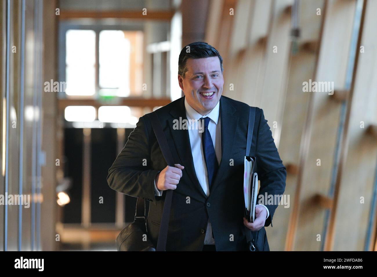 Edinburgh Scotland, UK 30 January 2024Minister for Independence Jamie ...