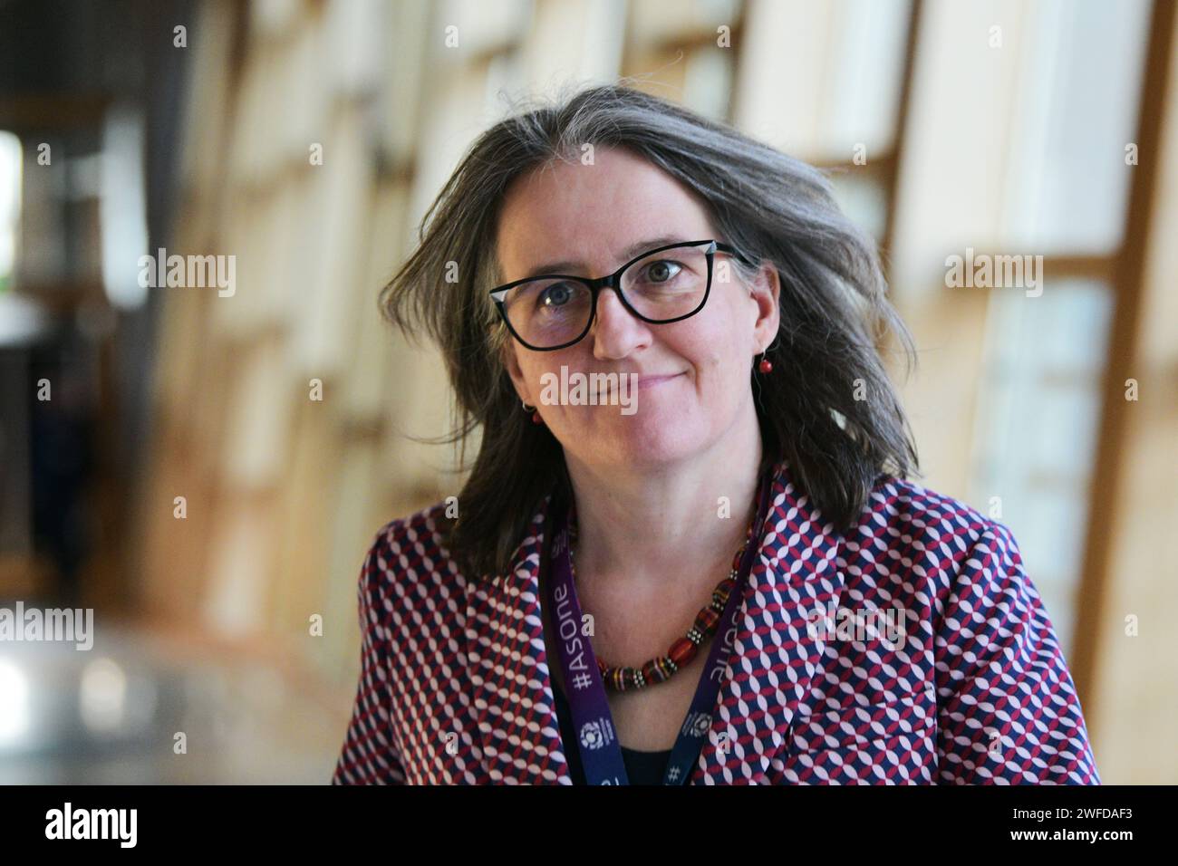 Edinburgh Scotland, UK 30 January 2024 . Maree Todd MSP at the Scottish ...