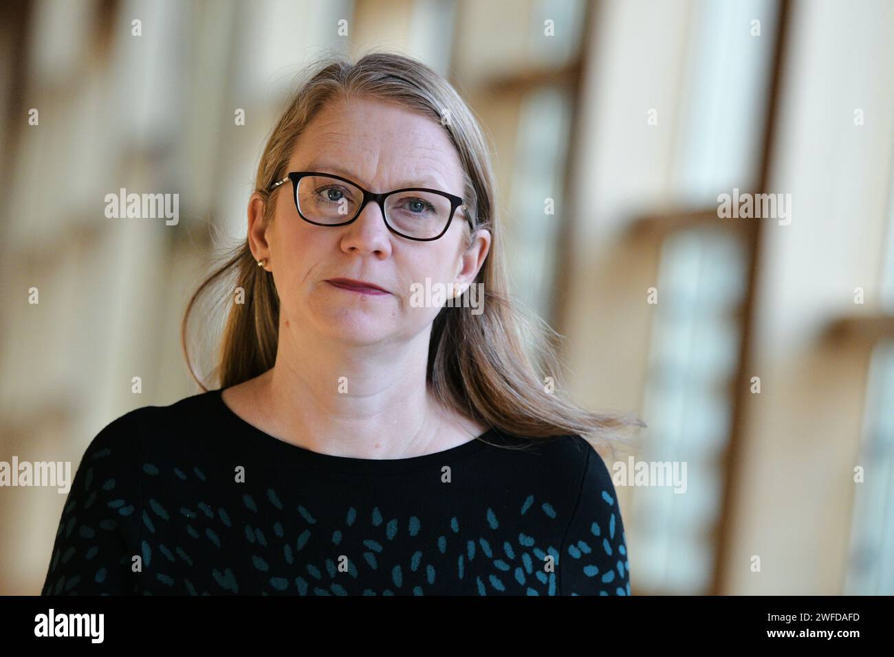 Edinburgh Scotland, UK 30 January 2024. Cabinet Secretary for Social ...