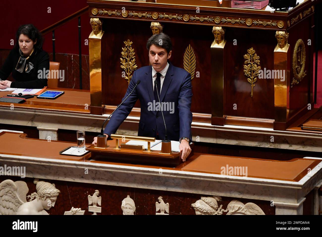 Discours de gabriel attal hi-res stock photography and images - Alamy