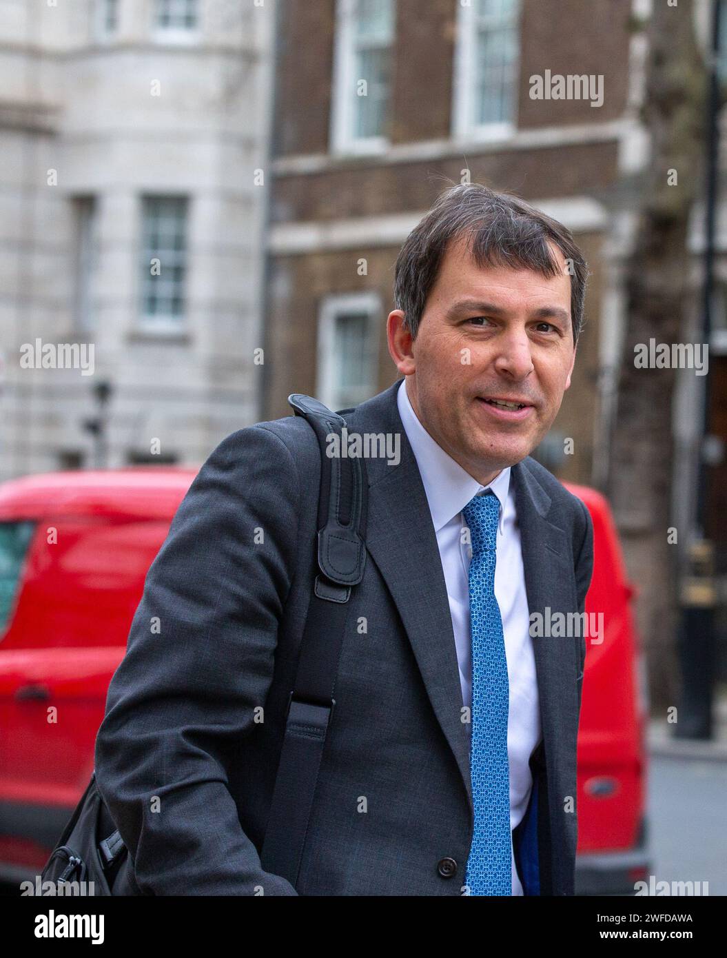 London, UK. 30th Jan, 2024. John Glen MP Paymaster General and Minister ...