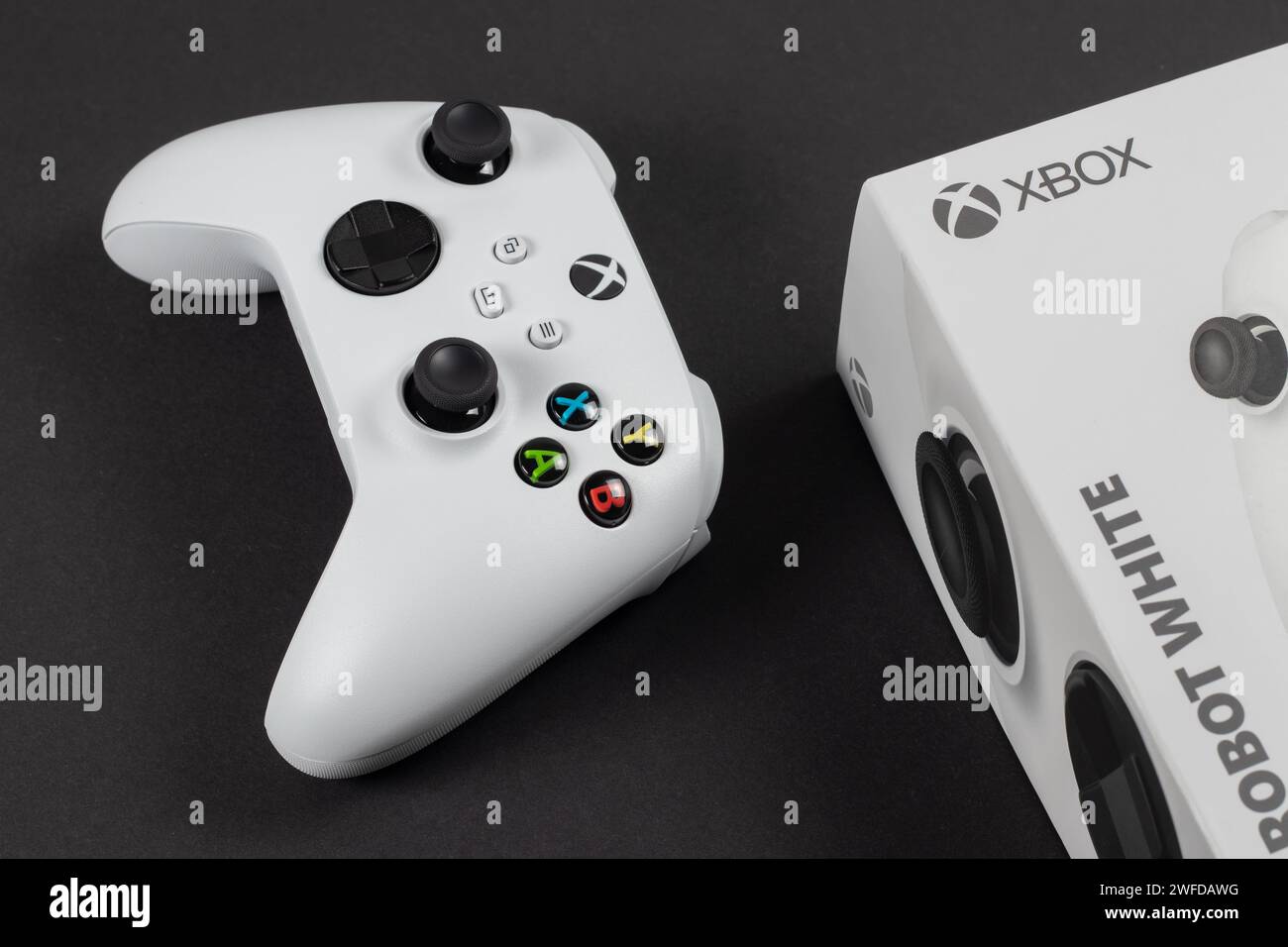 Xbox Series S game controller and box - 30 August, 2023 - Dnipro ...