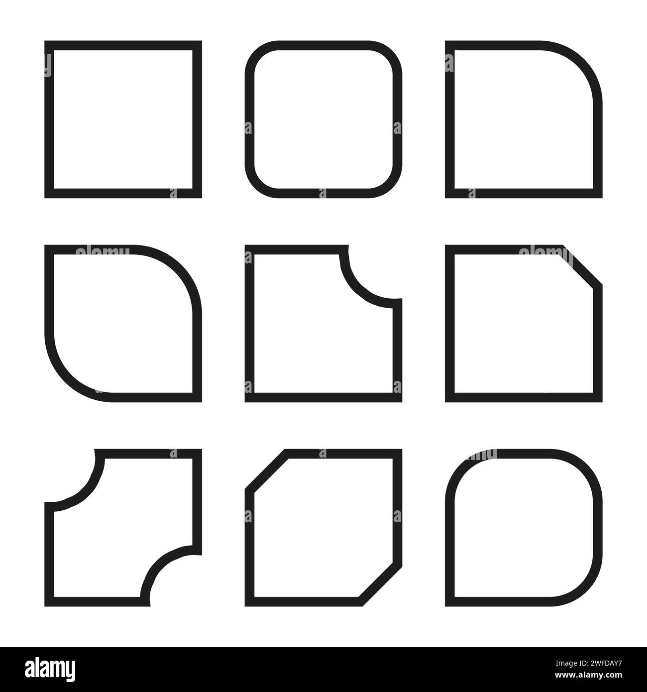 Oblong badge Stock Vector Images - Alamy