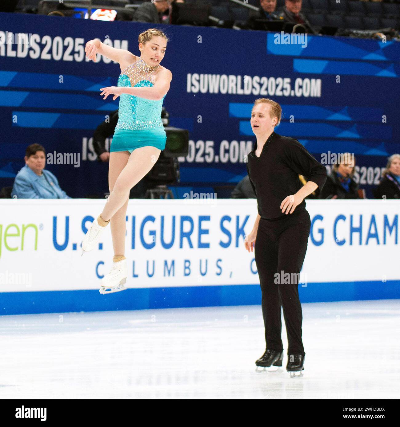 Columbus, Ohio, United States. 24th January, 2024. Melania Delis and ...