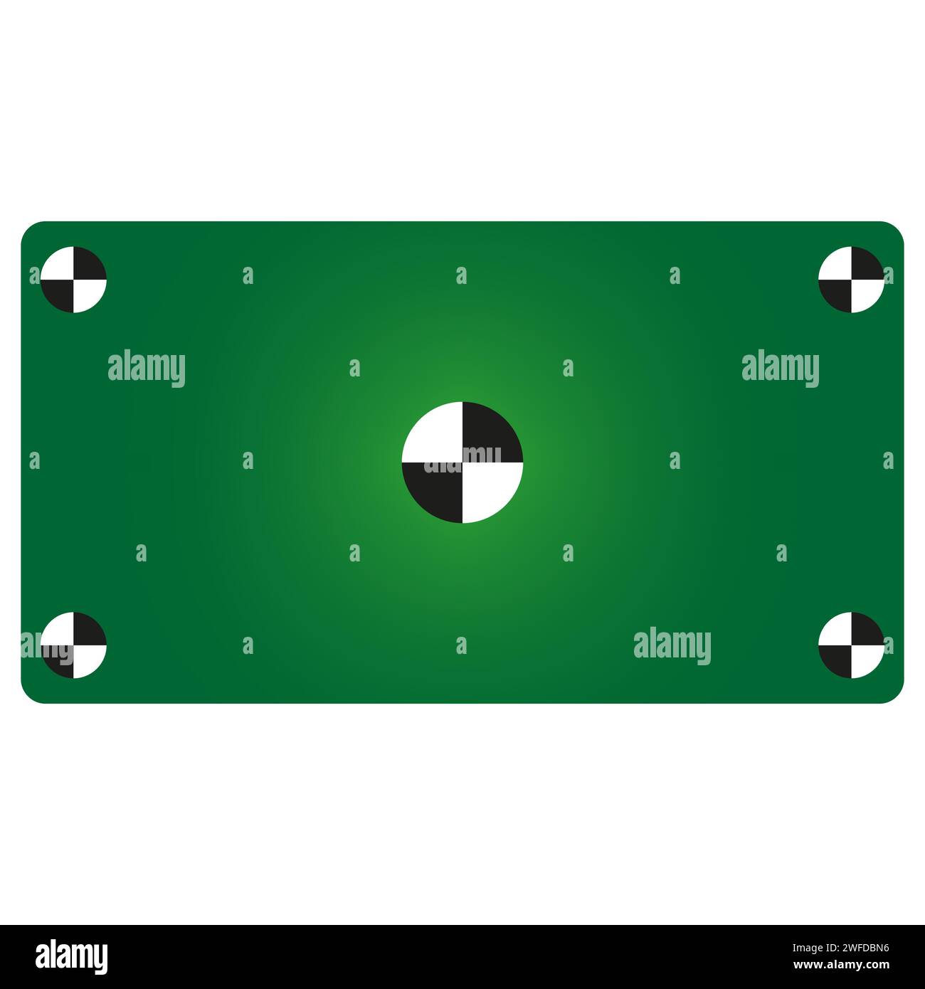 Green chromakey track point. Chromakey Background. Vector illustration ...