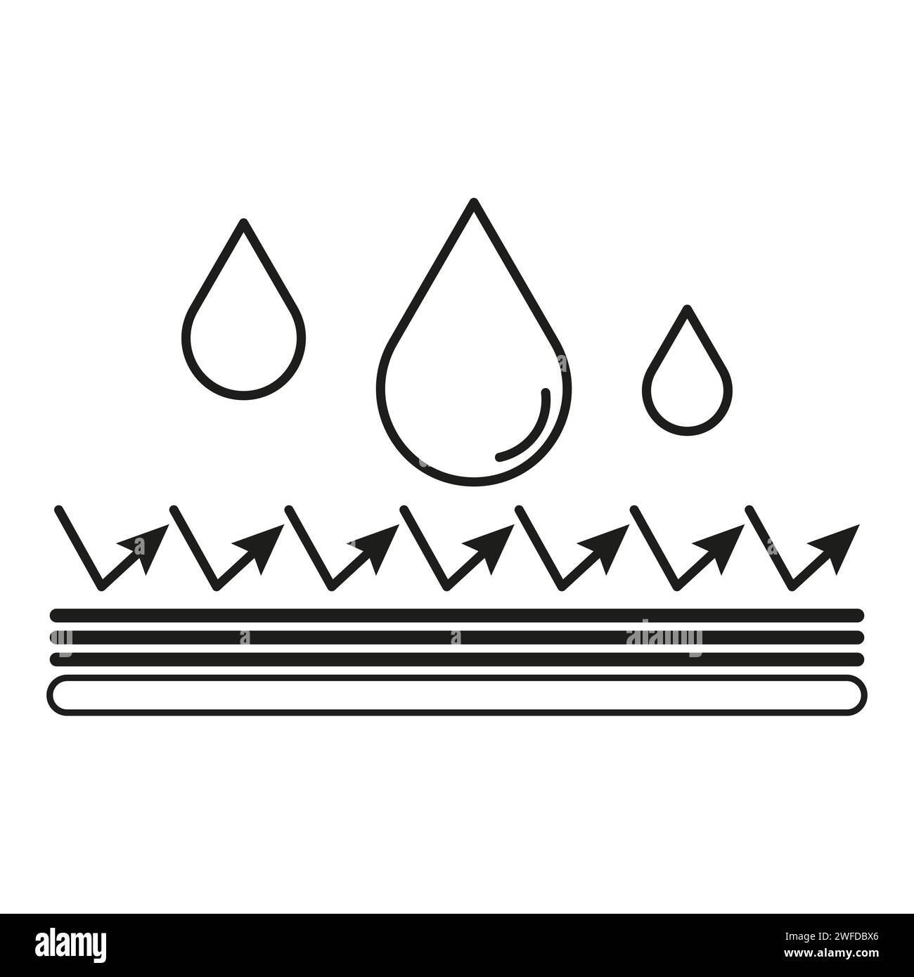 Waterproofing vector vectors hi-res stock photography and images - Alamy