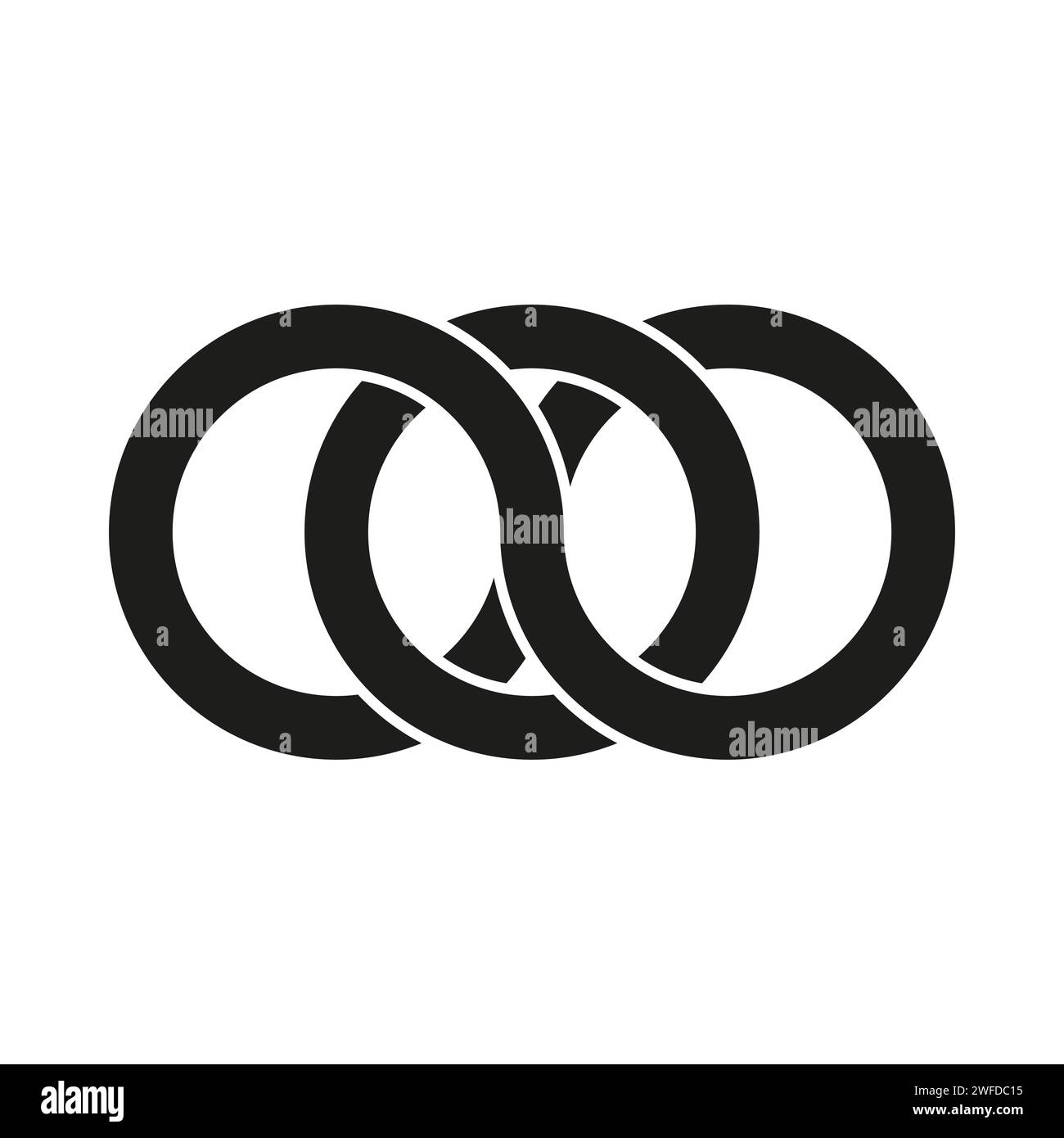 Interlinked vector vectors hi-res stock photography and images - Alamy