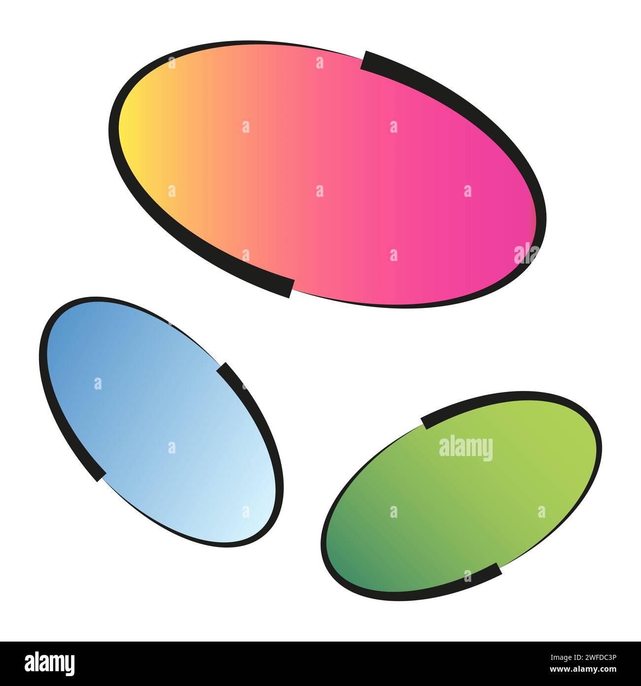 Oval elements hi-res stock photography and images - Alamy