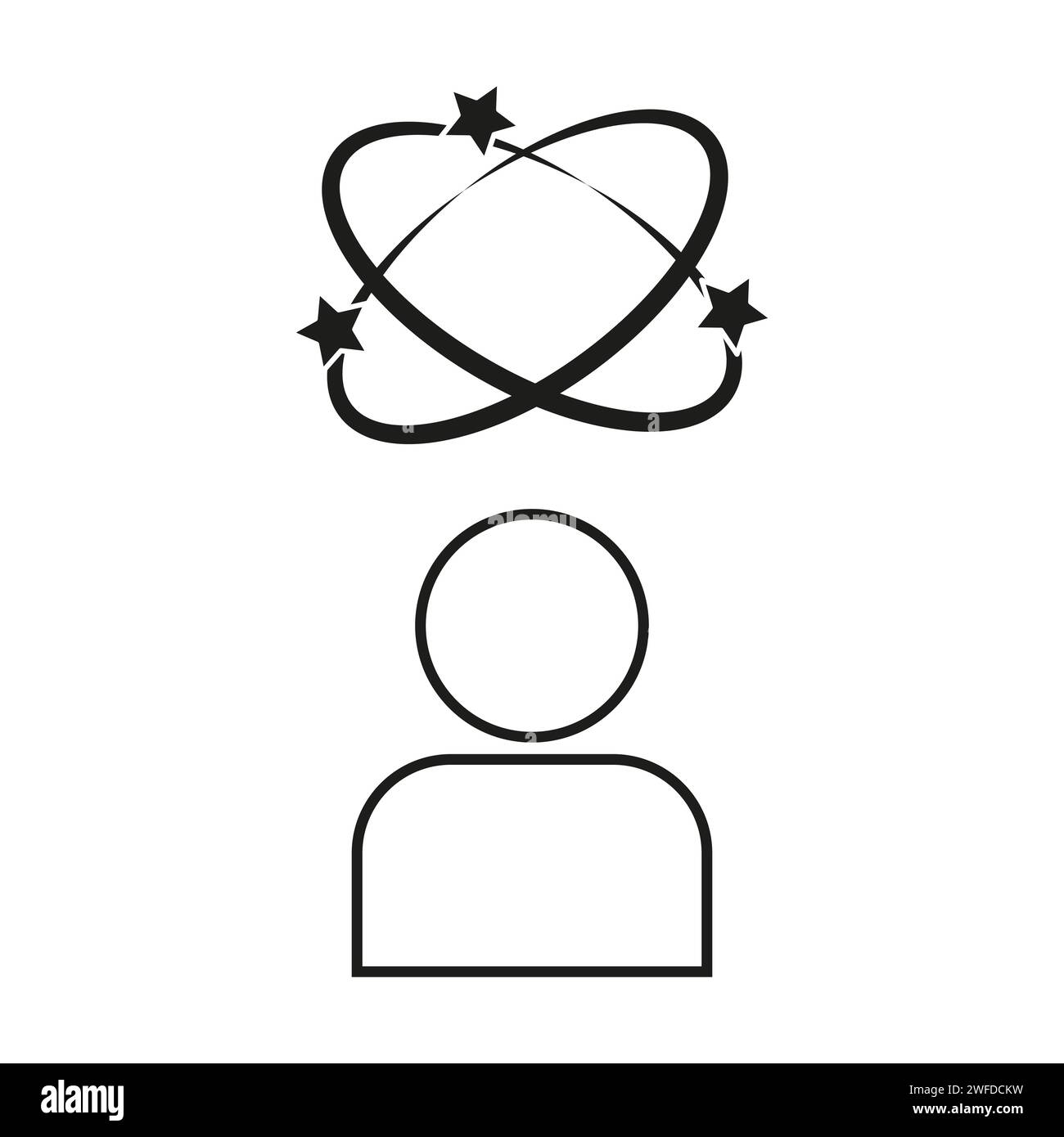 Vertigo symbol Stock Vector Images - Alamy