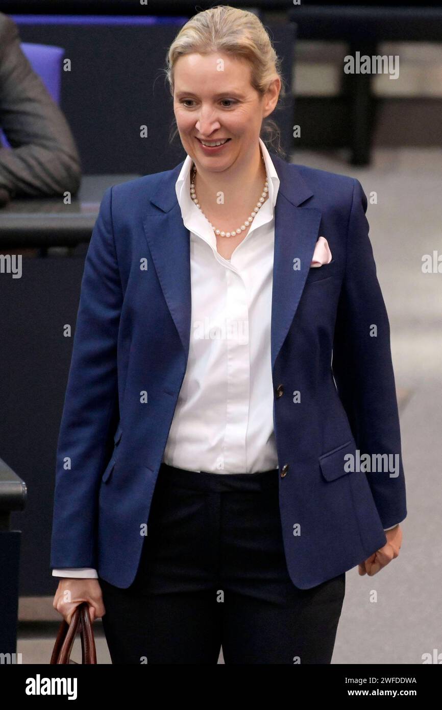 Alice Weidel in der 149. Sitzung des Deutschen Bundestages im ...