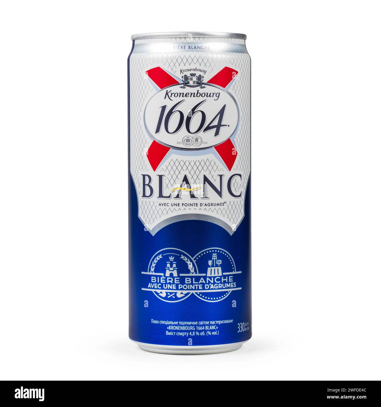 Kronenbourg 1664 label hi-res stock photography and images - Alamy