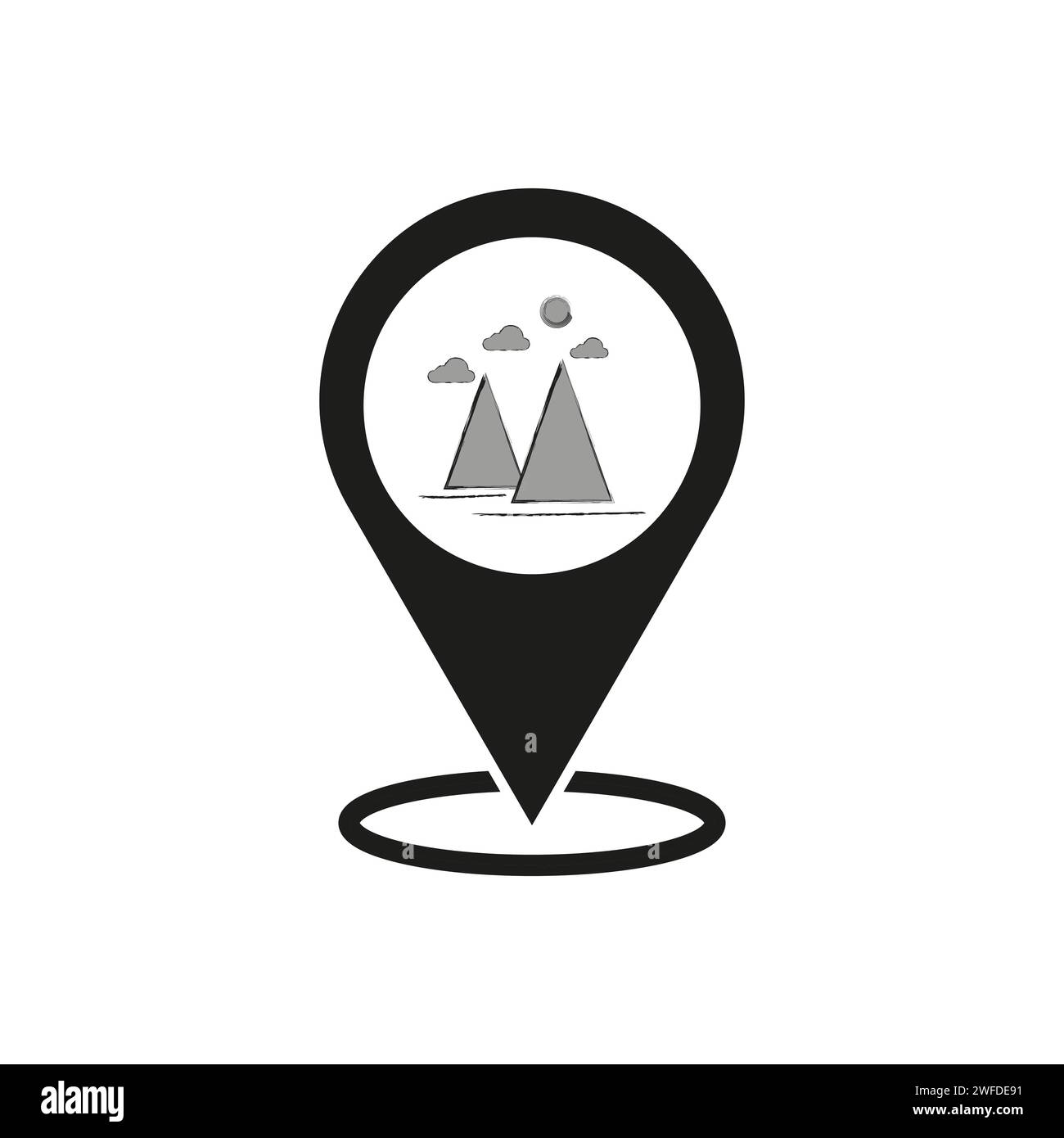 High peak eps map hi-res stock photography and images - Alamy