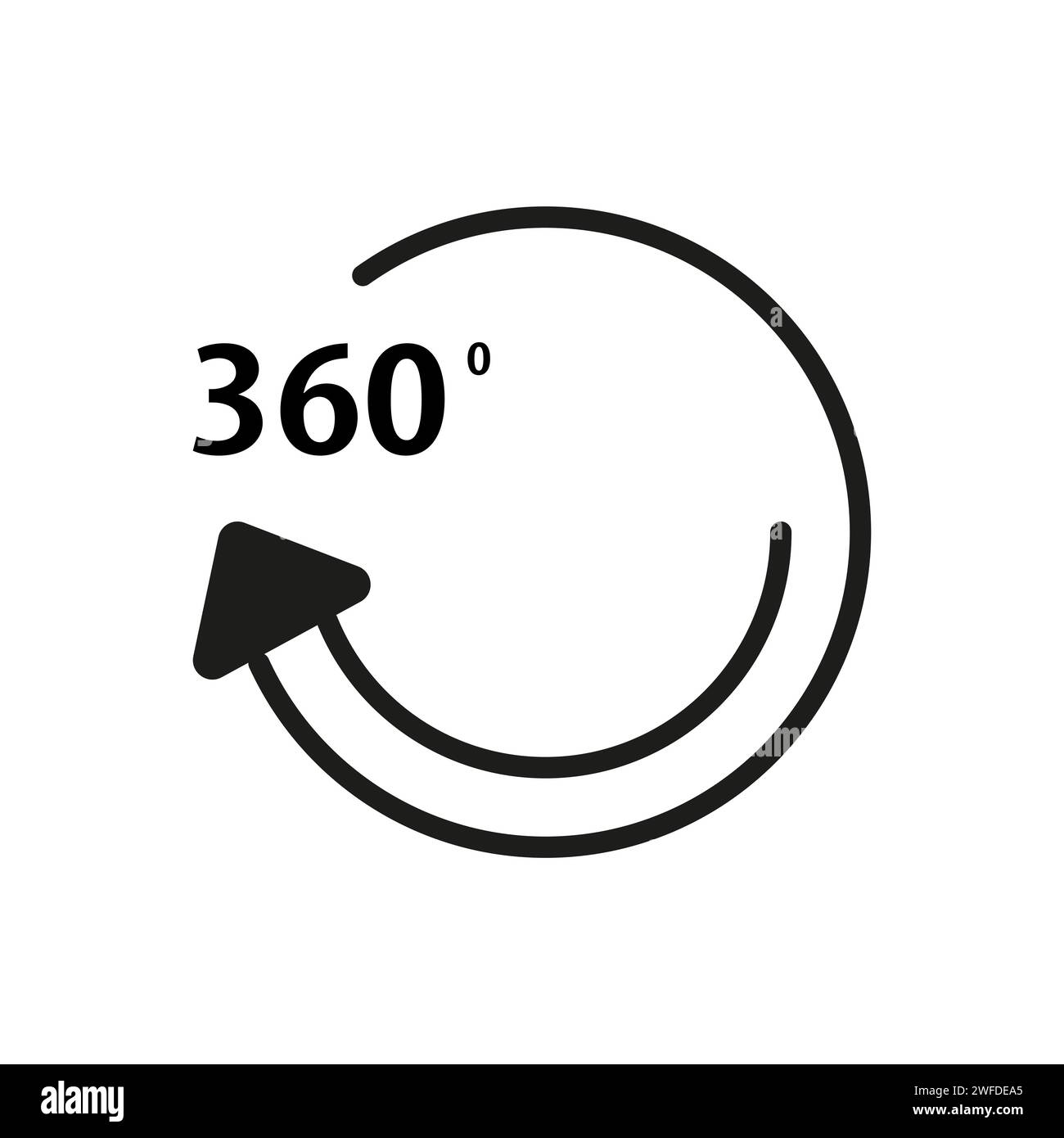 360 image Stock Vector Images - Alamy