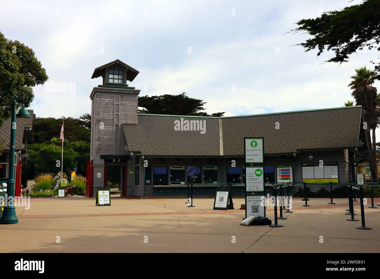 San Francisco, California: San Francisco Zoo located at Sloat Blvd and ...