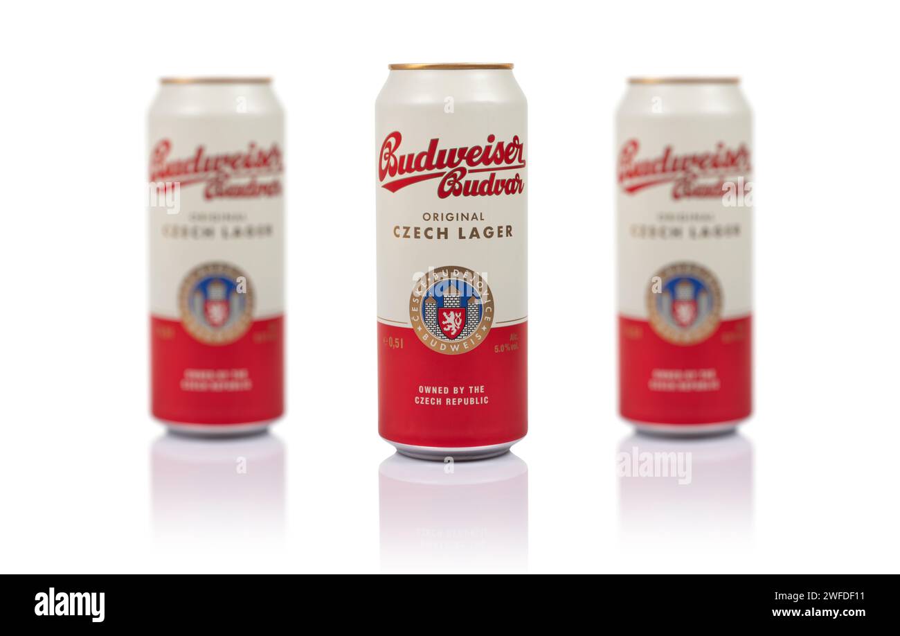 Budweiser budvar logo Cut Out Stock Images & Pictures - Alamy