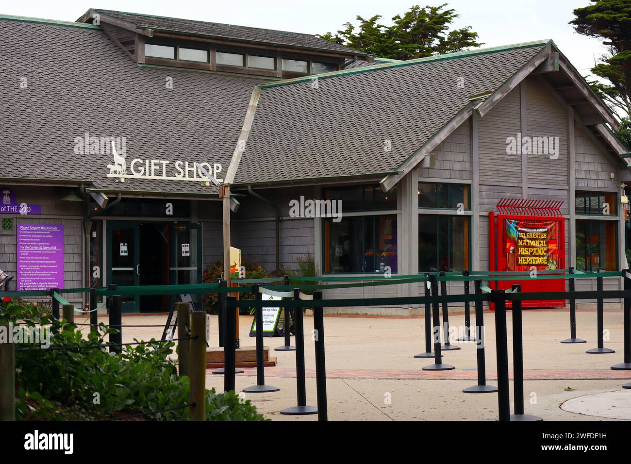 San Francisco, California: San Francisco Zoo located at Sloat Blvd and ...