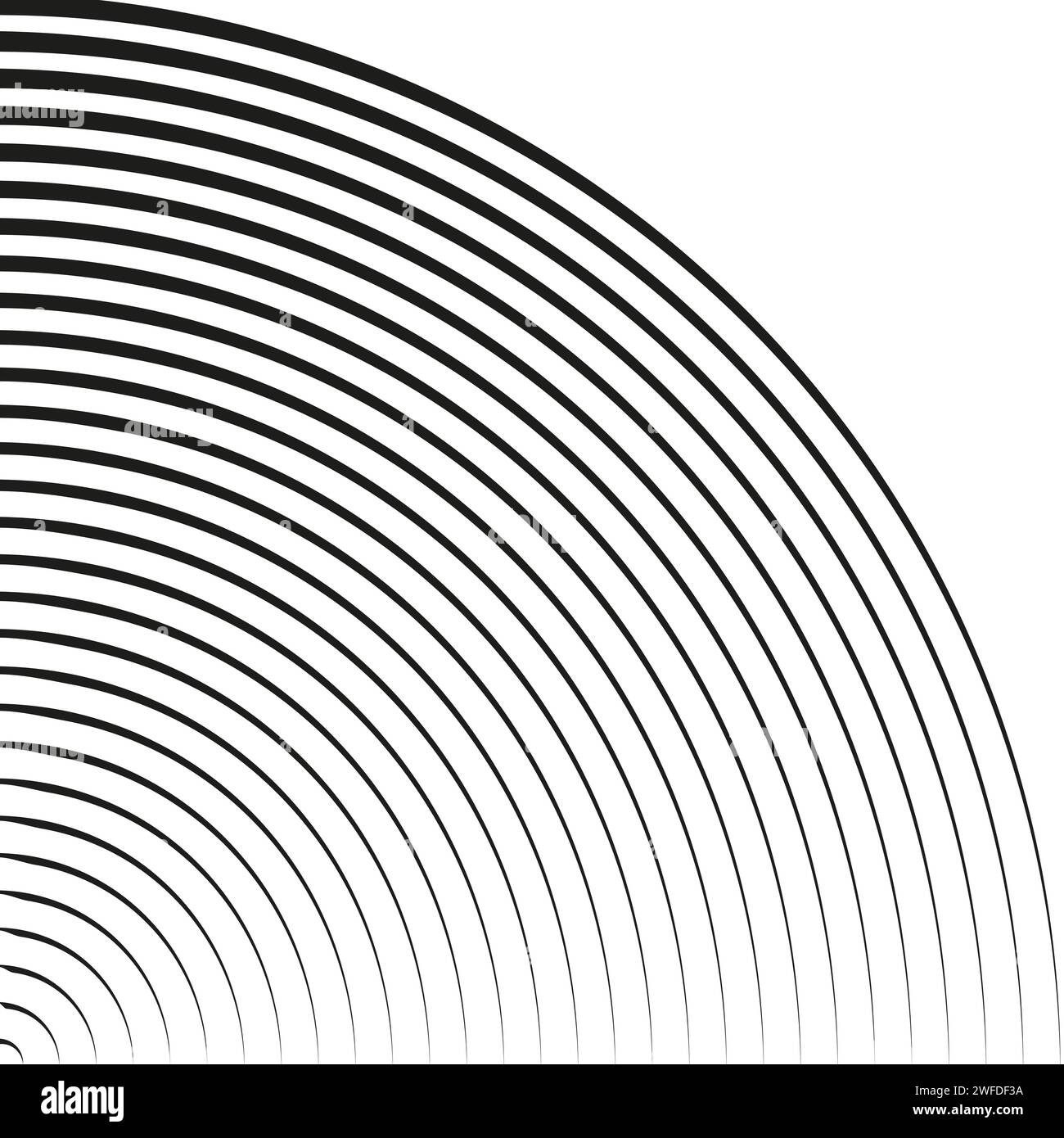 Concentric rings, circles pattern. Circles background pattern. Vector ...