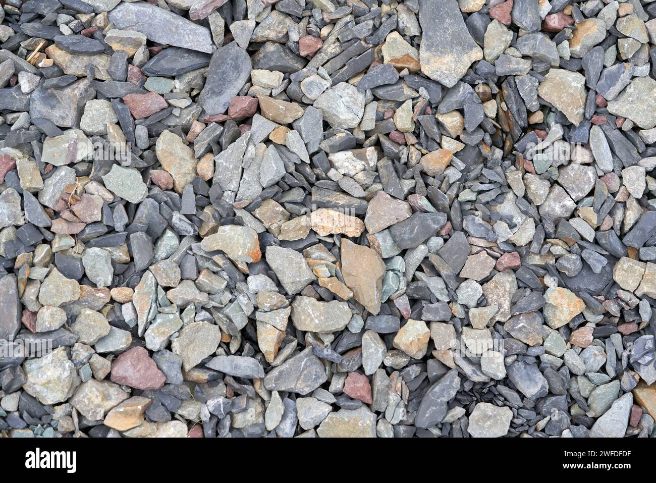 Gray rubble as a background, close up Stock Photo - Alamy