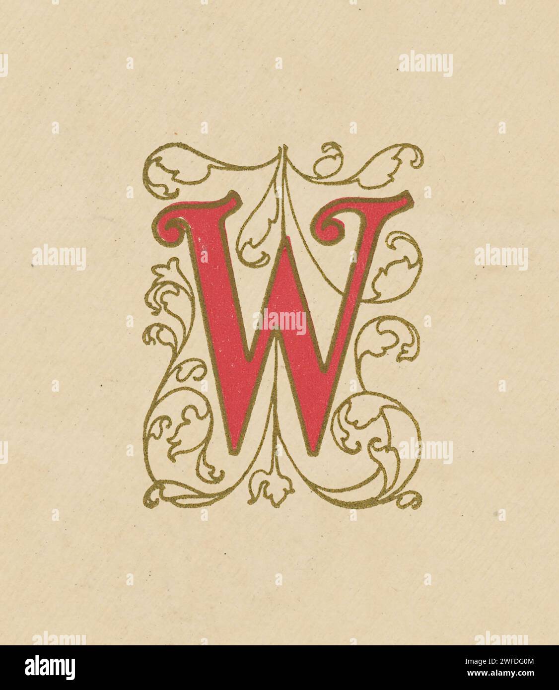 Heritage monogram hi-res stock photography and images - Alamy