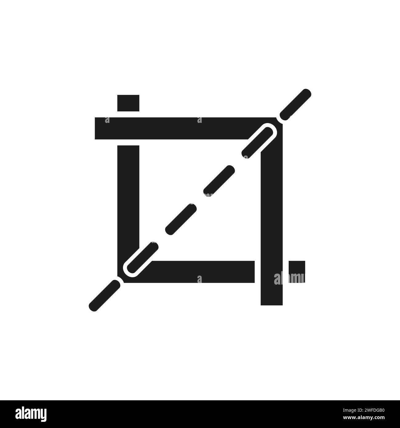 Cropping vector vectors Stock Vector Images - Alamy