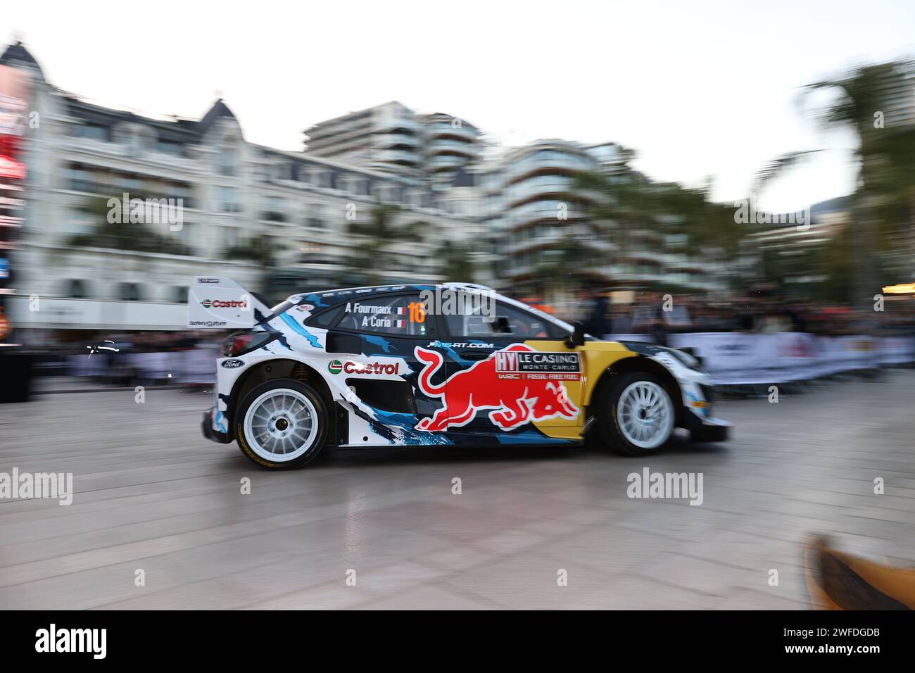 Monaco, Monaco. 26th Jan, 2024. MONACO, MONTE-CARLO - 25. January 2024 ...