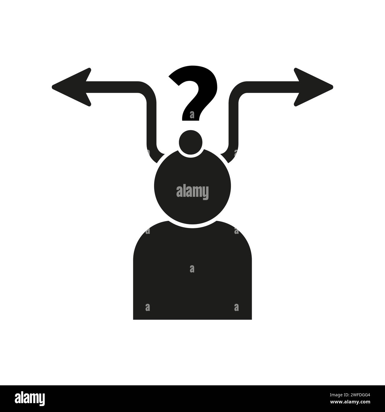 Market uncertainty Stock Vector Images - Alamy