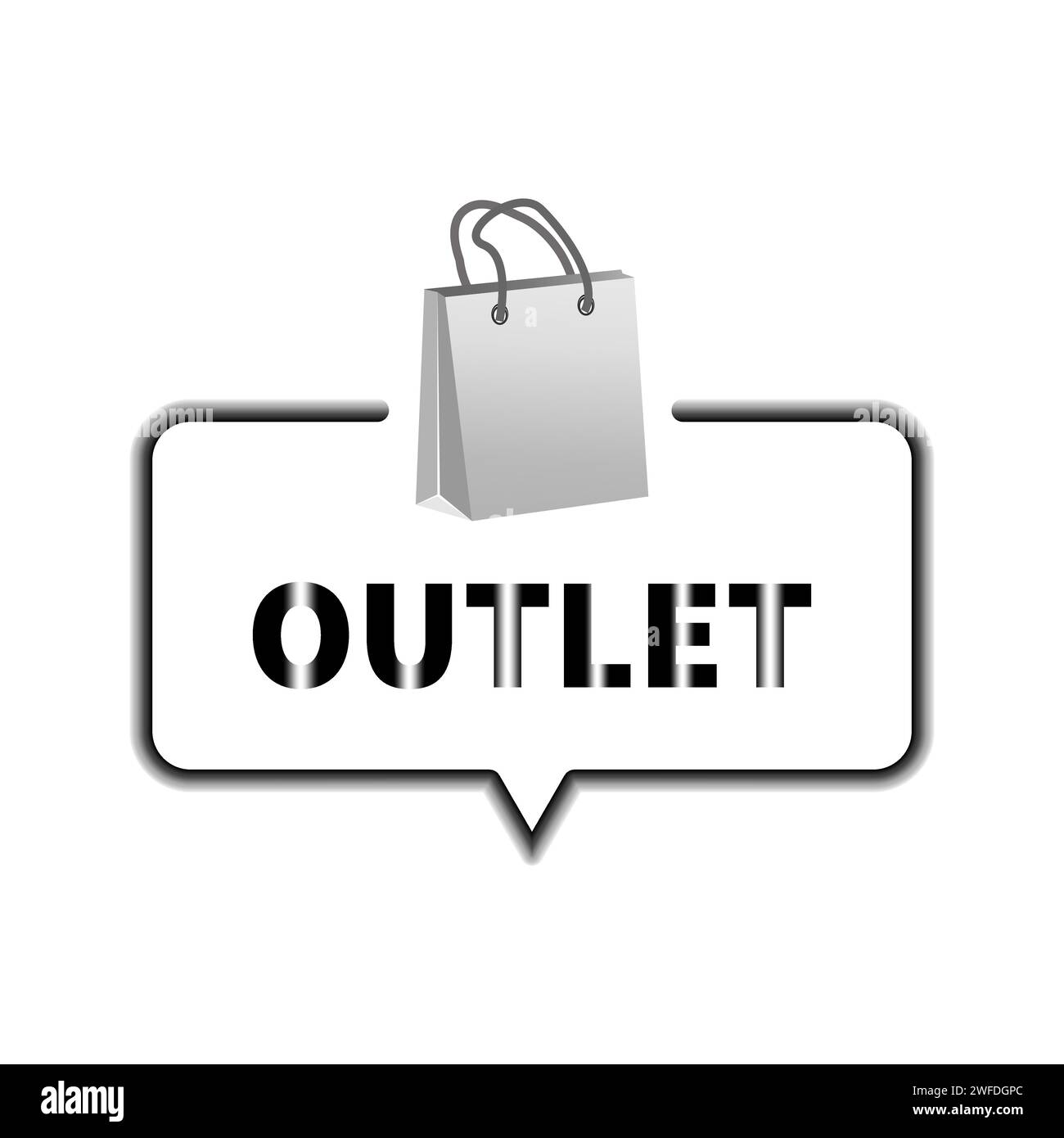 Factory outlet store Stock Vector Images - Alamy