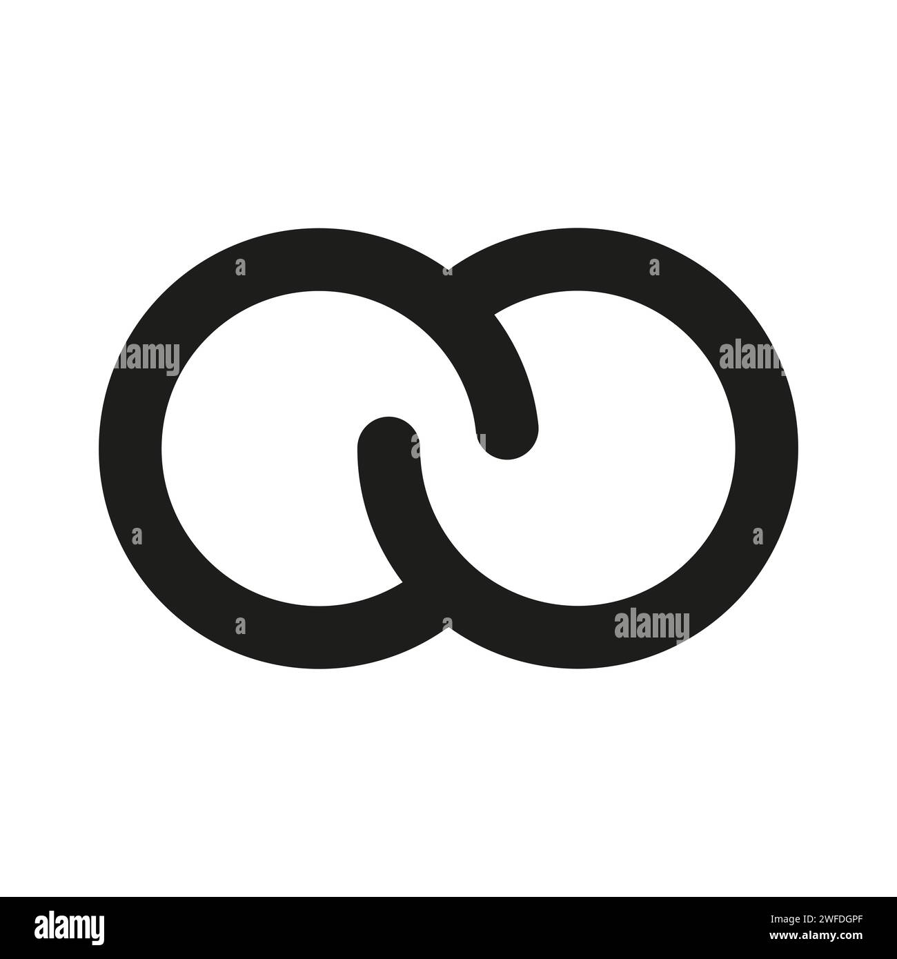 Interlinked vector vectors hi-res stock photography and images - Alamy