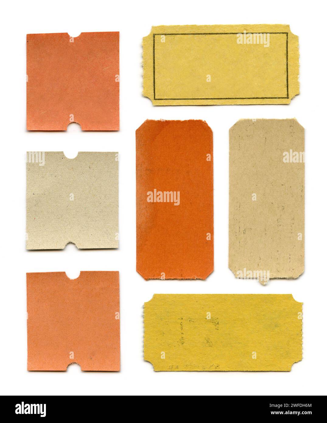 Ticket stubs hi-res stock photography and images - Alamy