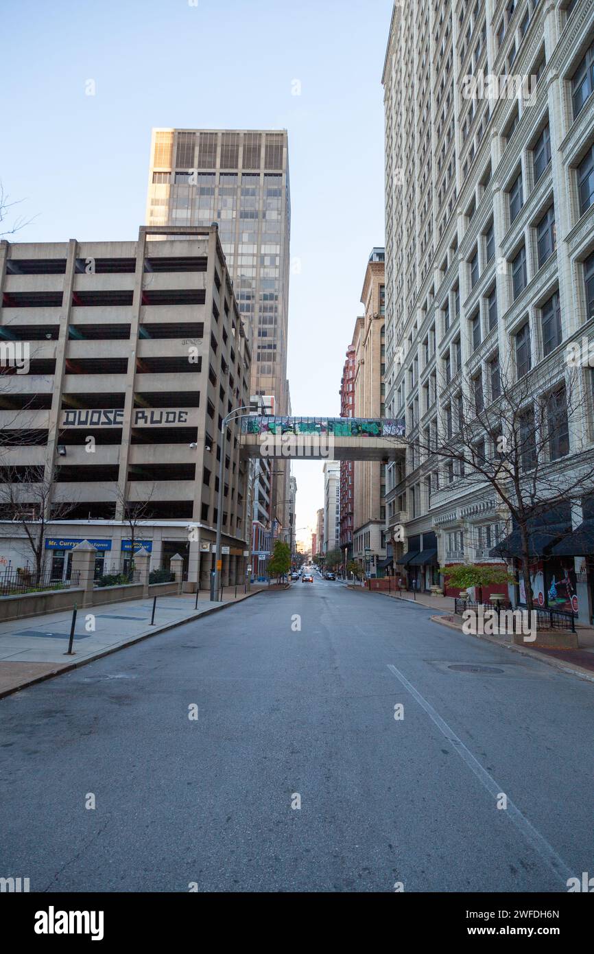 Street scene of downtown Sat. Louis, Missouri Stock Photo - Alamy
