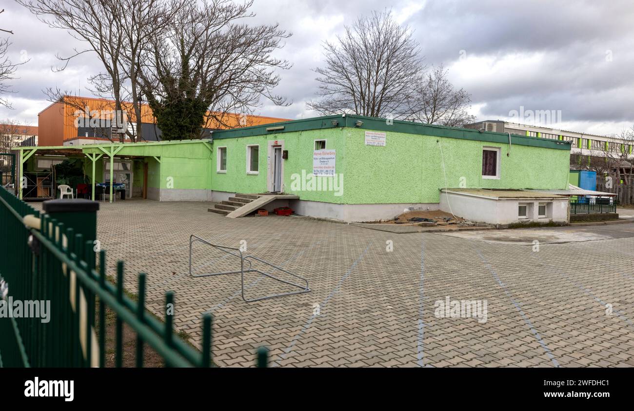 25.01.2024, Deutschland, Sachsen, Dresden, auf dem Foto die MKEZ ...