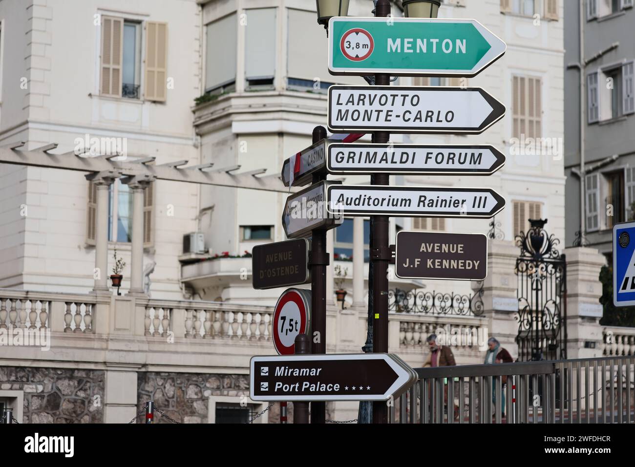 Monaco, Monaco. 25th Jan, 2024. MONACO, MONTE-CARLO - 25. January 2024 ...