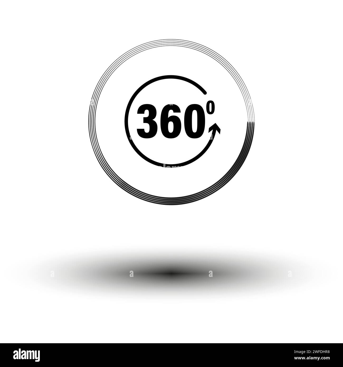 360 image Stock Vector Images - Alamy