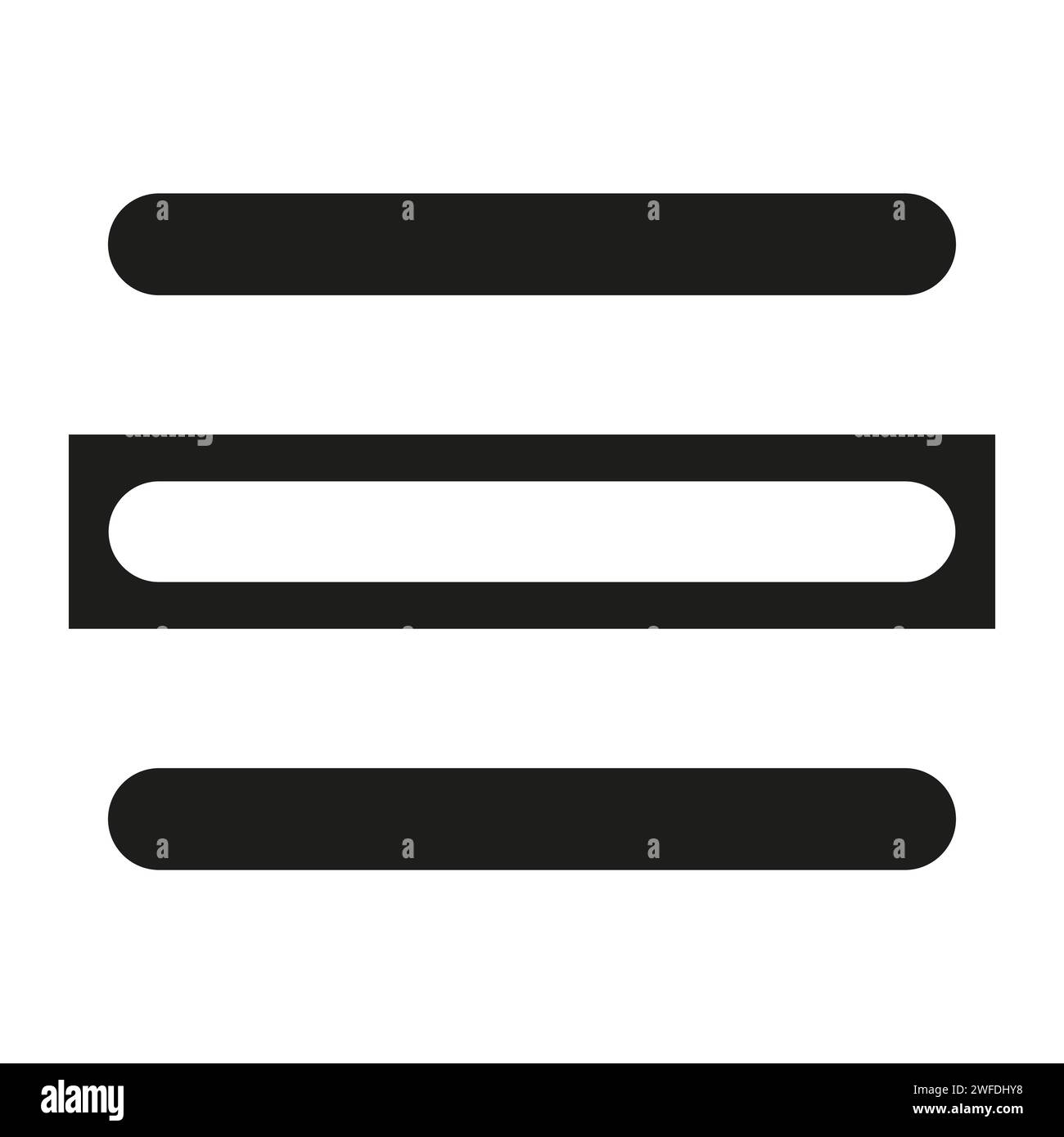 Long bar plaque Stock Vector Images - Alamy