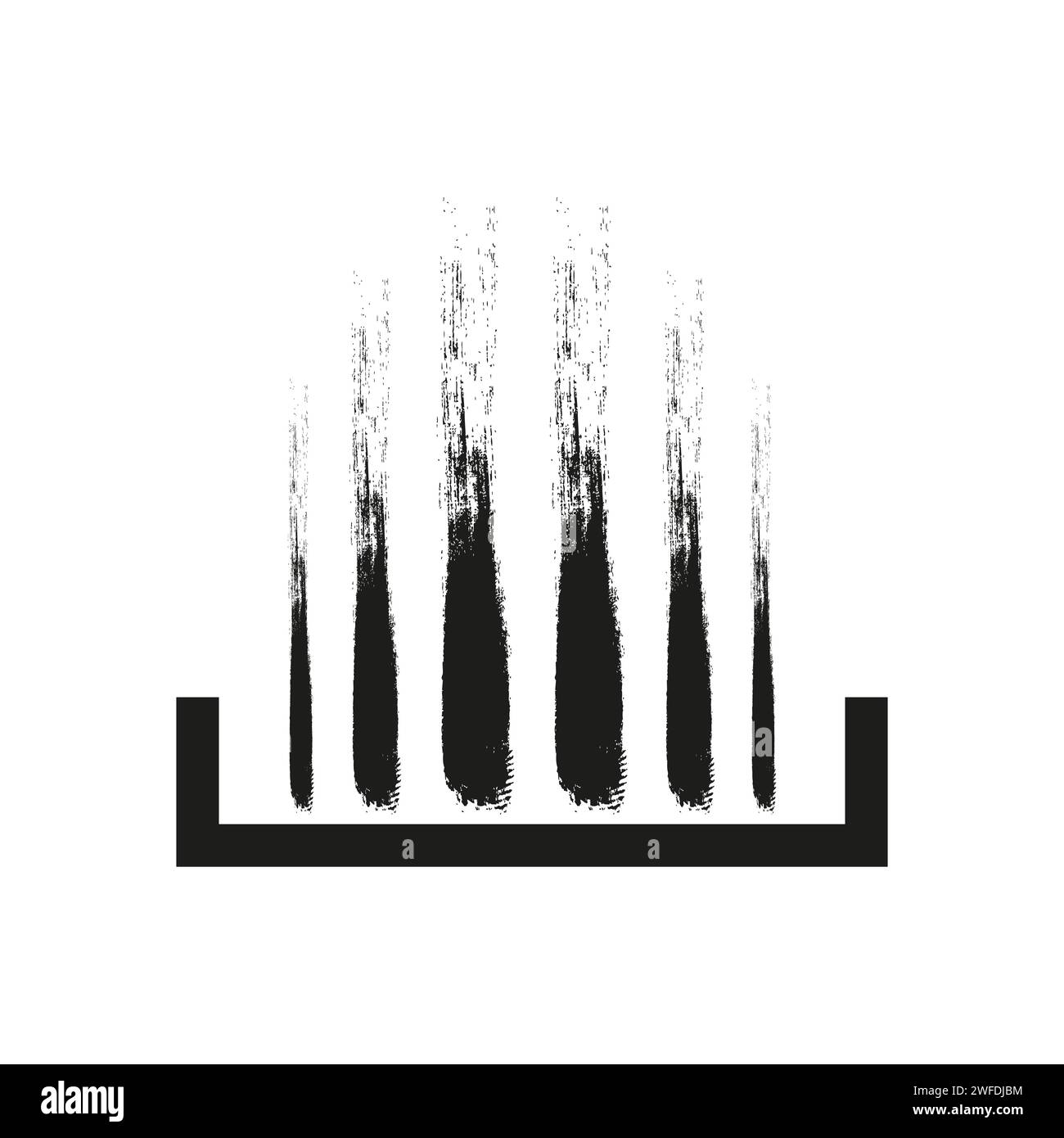 heat sign, heat wave of steam, superheated steam symbol. Vector ...