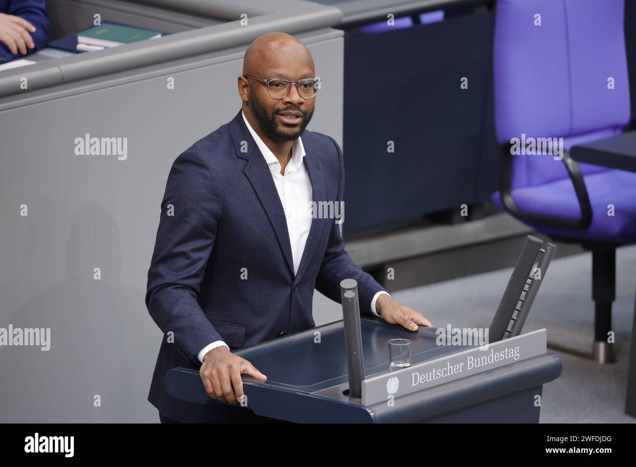 Armand Zorn, SPD, Deutschland, Berlin, Reichstag, 30. Januar 2024 149 ...