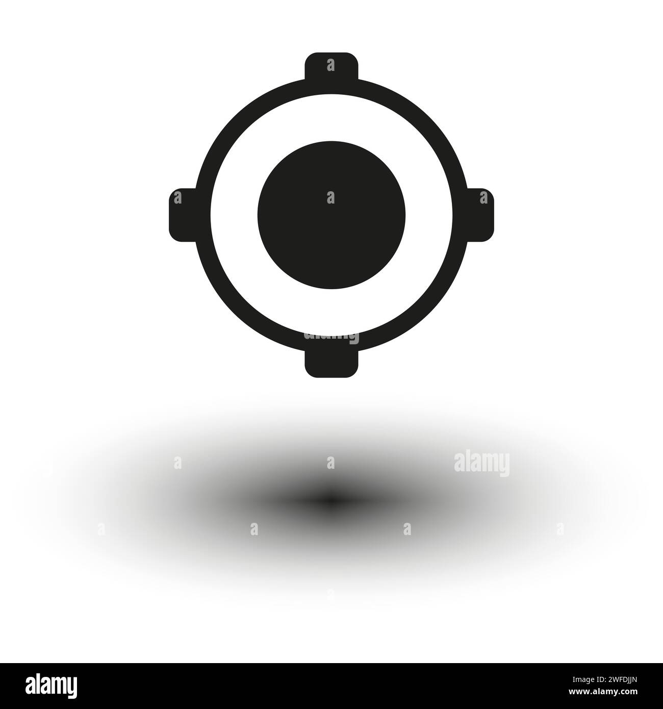 Location sharing icon hi-res stock photography and images - Alamy