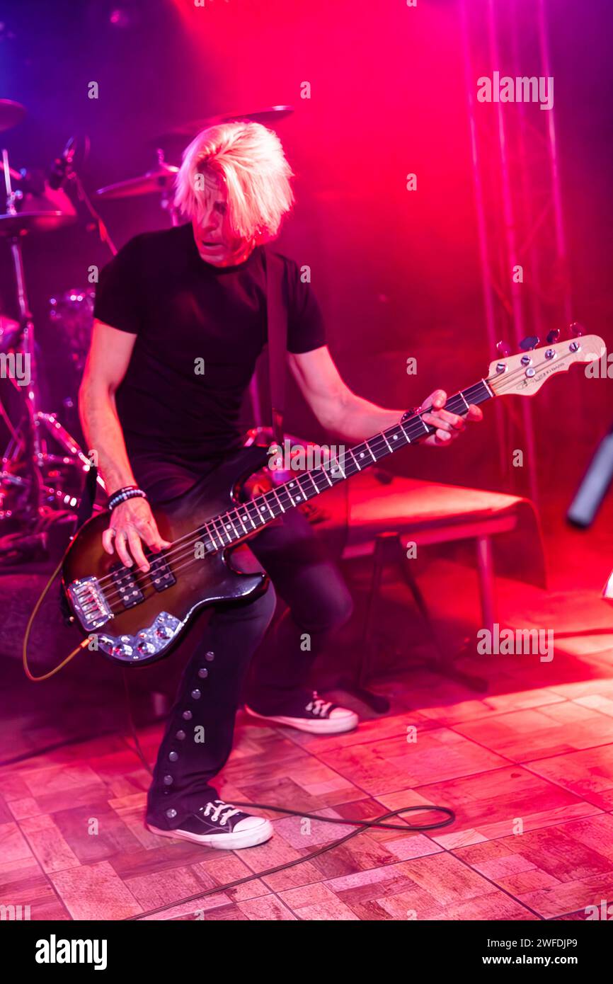 Milan Italy. 29th Jan 2024. The American musician CHRISTOPHER SHAYNE ...
