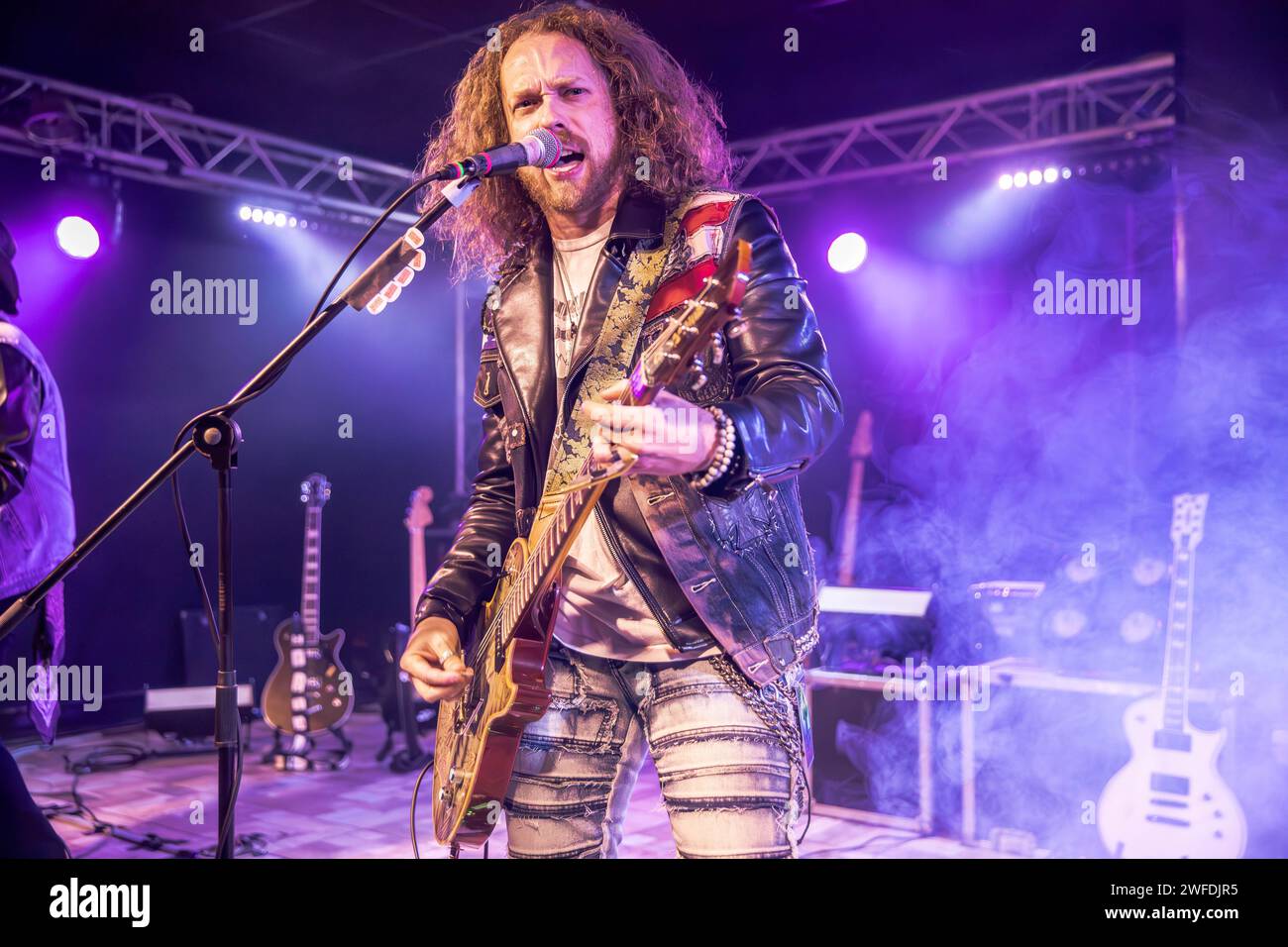 Milan Italy. 29th Jan 2024. The American musician CHRISTOPHER SHAYNE ...
