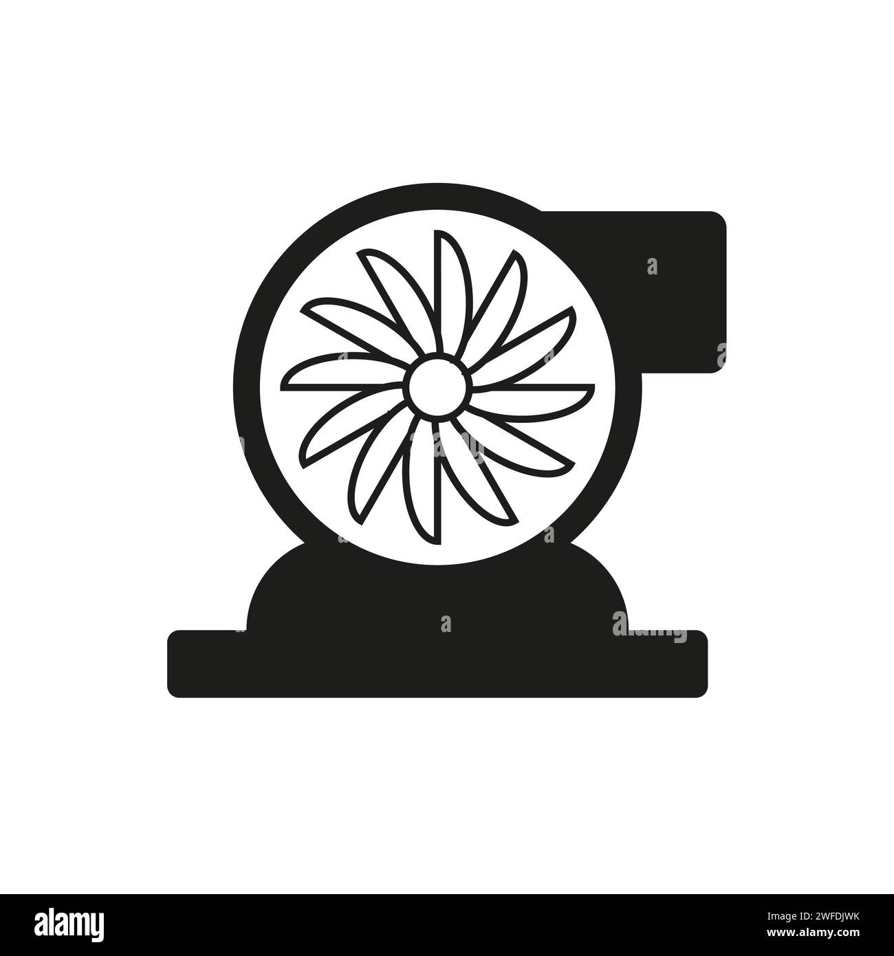 Centrifugal fan icon. Vector illustration. EPS 10. Stock image Stock ...