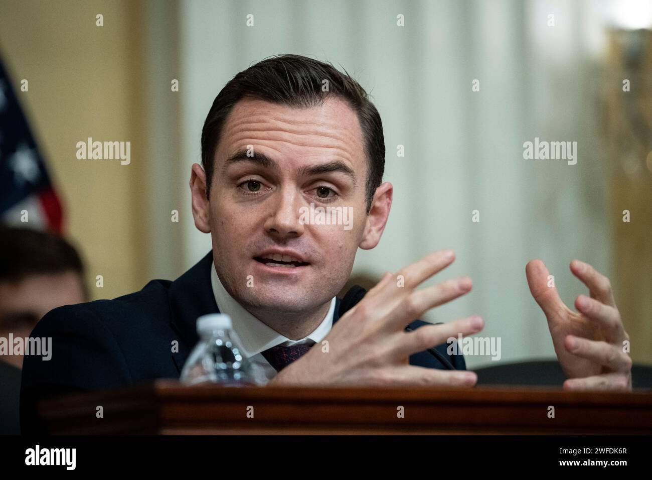 Washington, USA. 30th Jan, 2024. Representative Mike Gallagher (R-WI ...