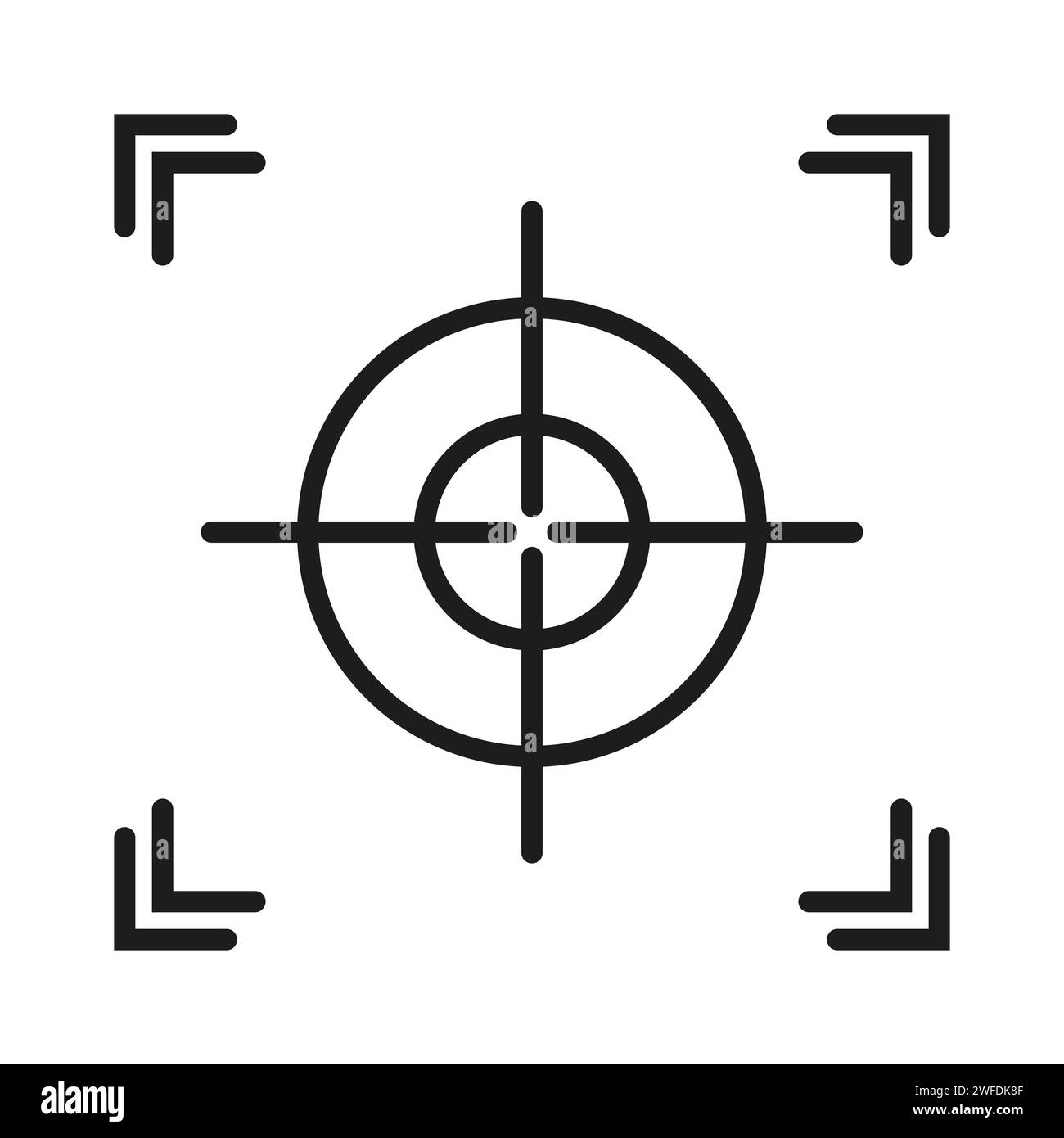 Focused image Stock Vector Images - Alamy