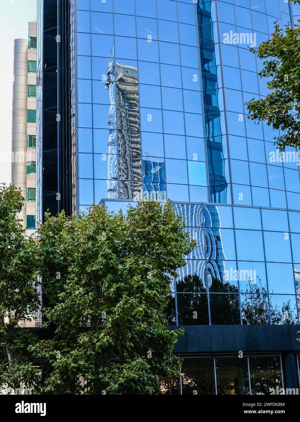 Architecture in the Central Banking District of Perth, Western ...
