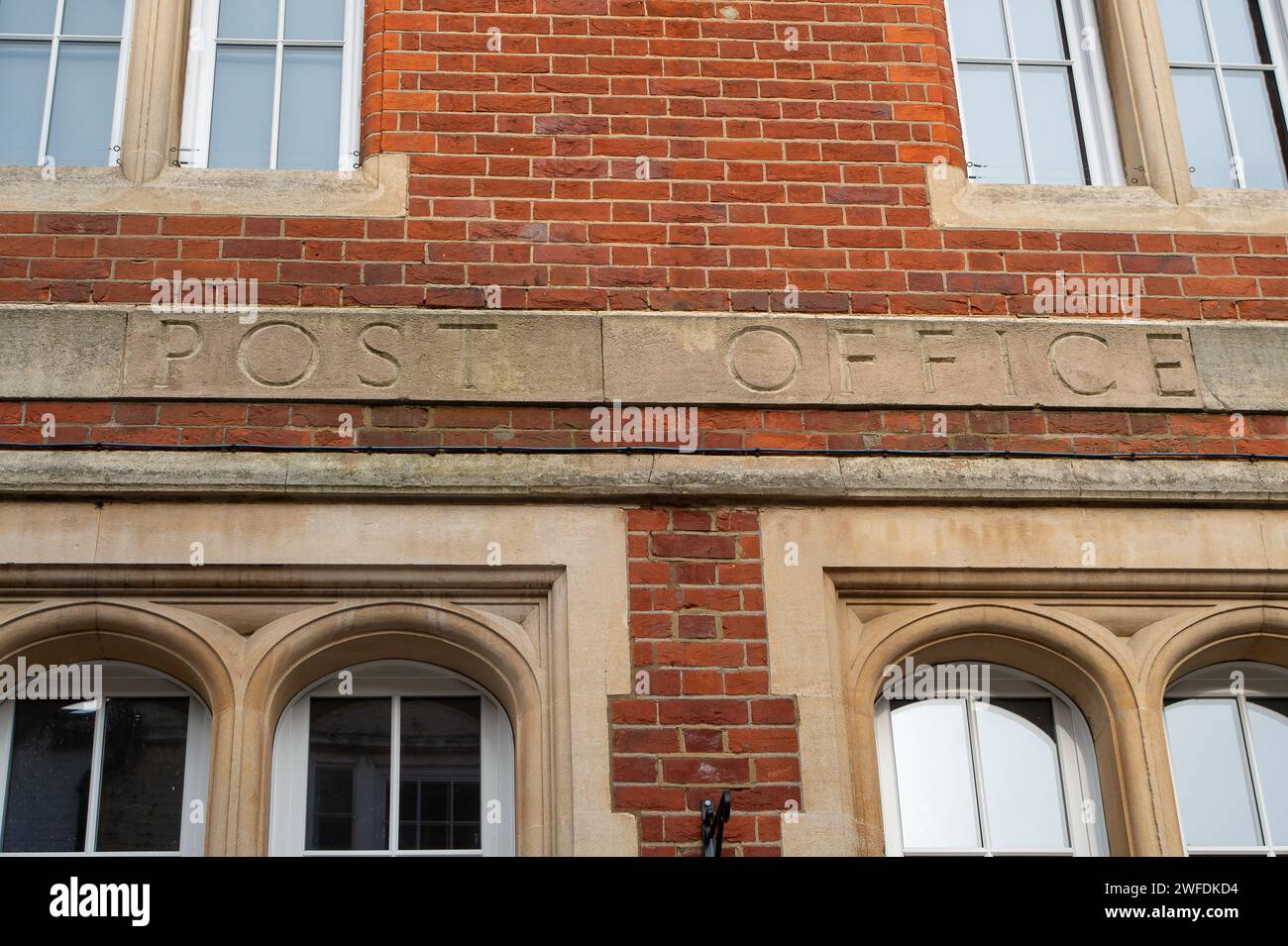 Maidenhead, Berkshire, UK. 29th January, 2024. The former Post Office ...