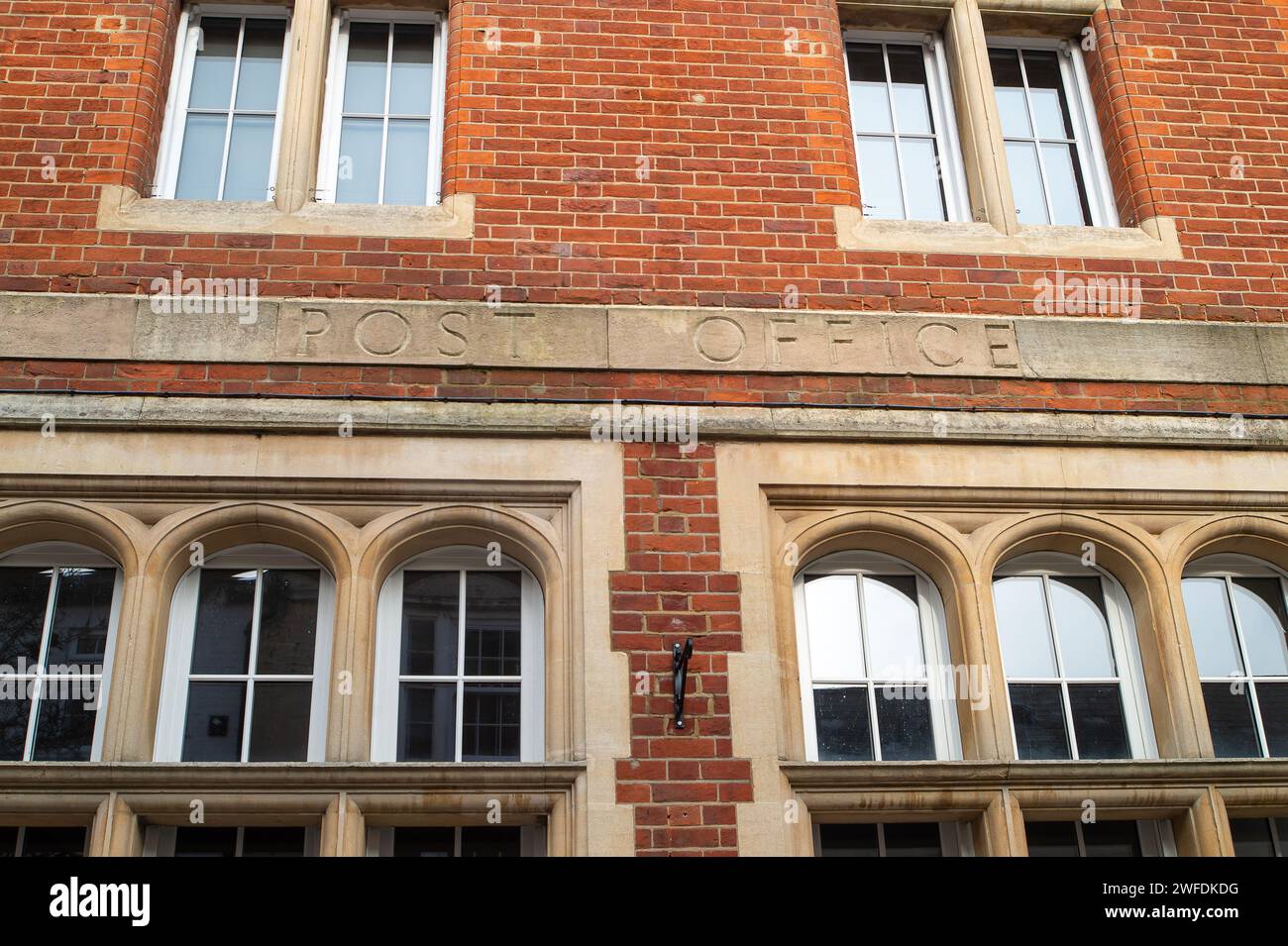 Maidenhead, Berkshire, UK. 29th January, 2024. The former Post Office ...