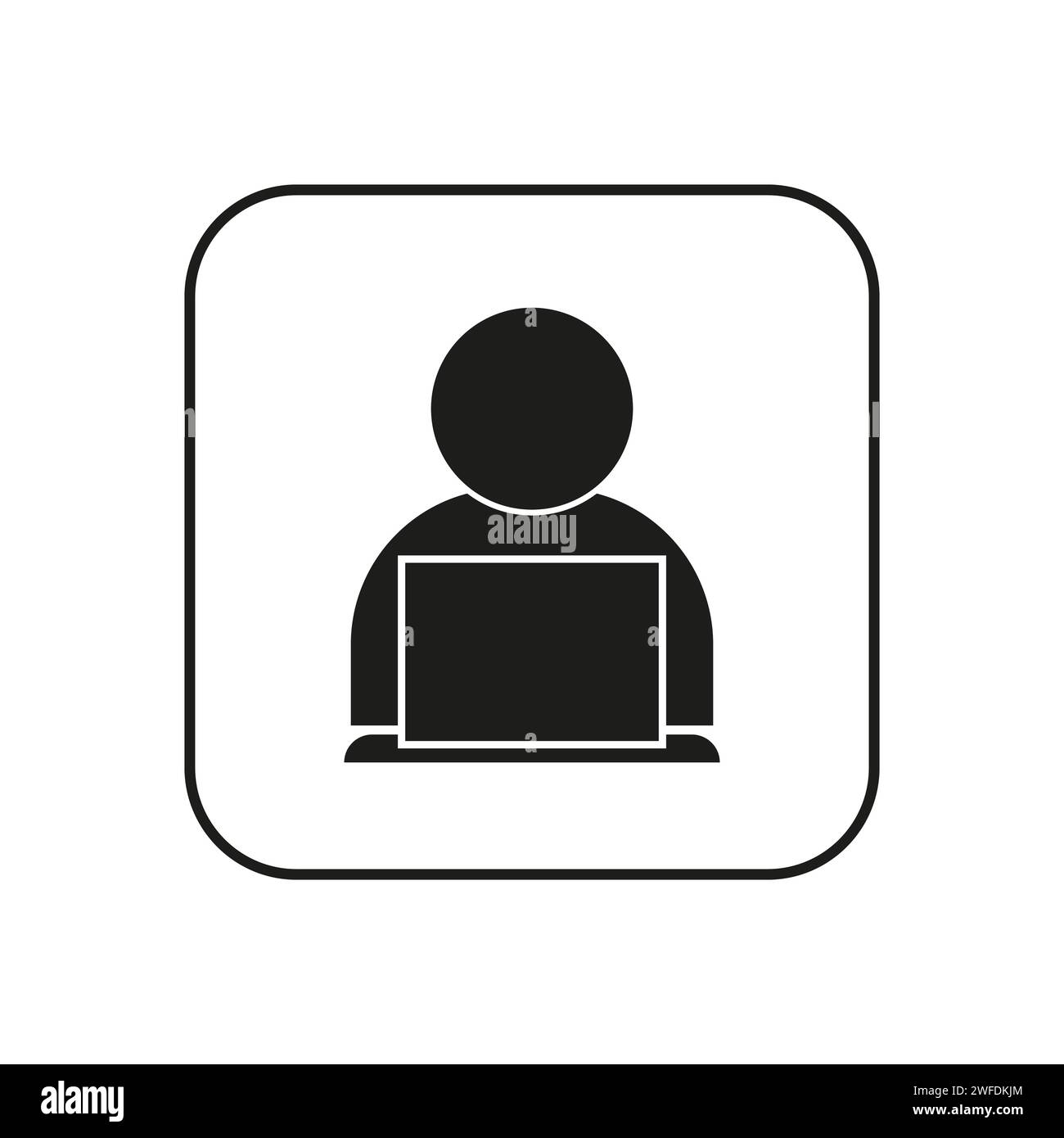 Ceo desk silhouette vector hi-res stock photography and images - Alamy